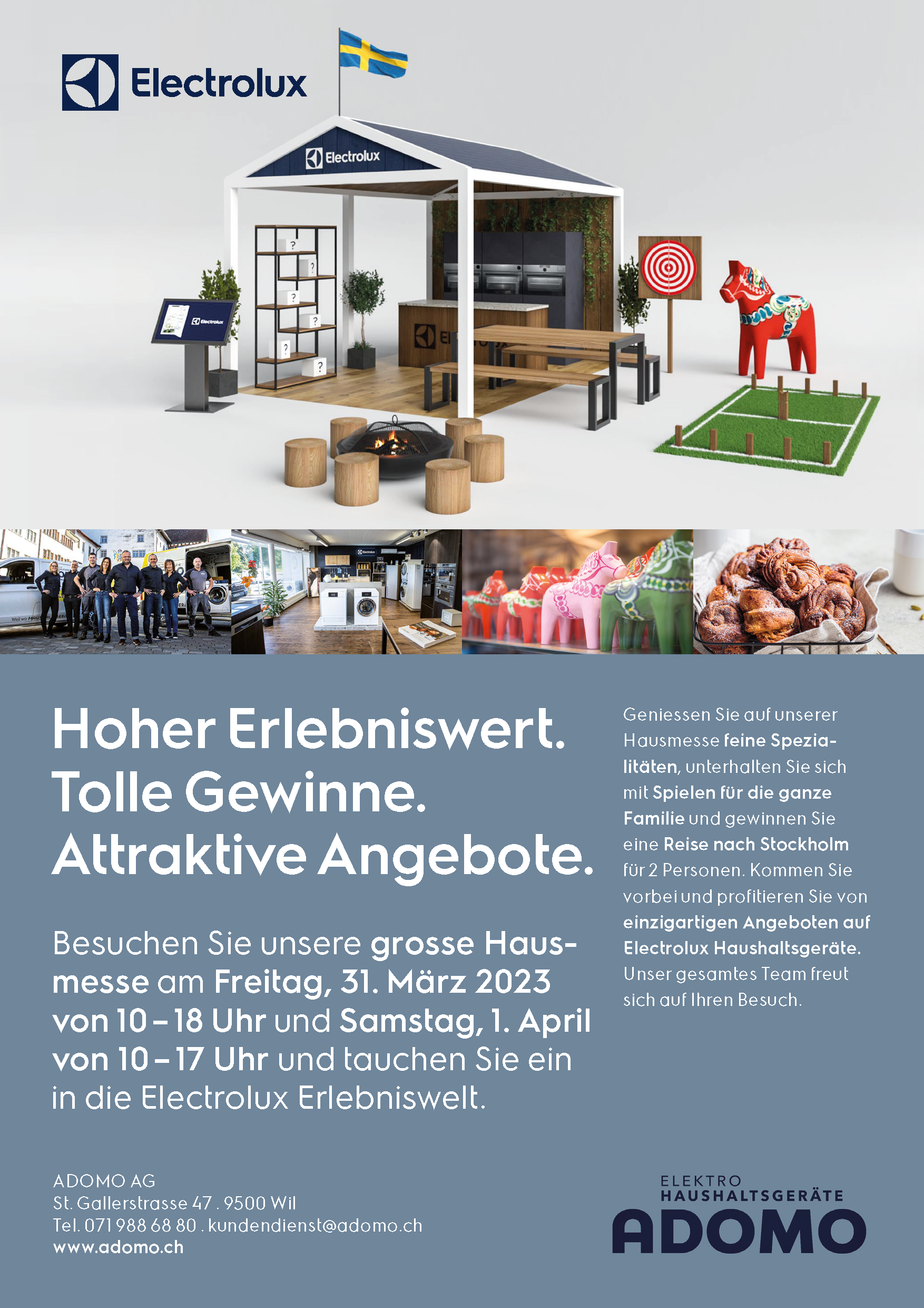 Einladung 10 Jahre ADOMO AG - ADOMO
