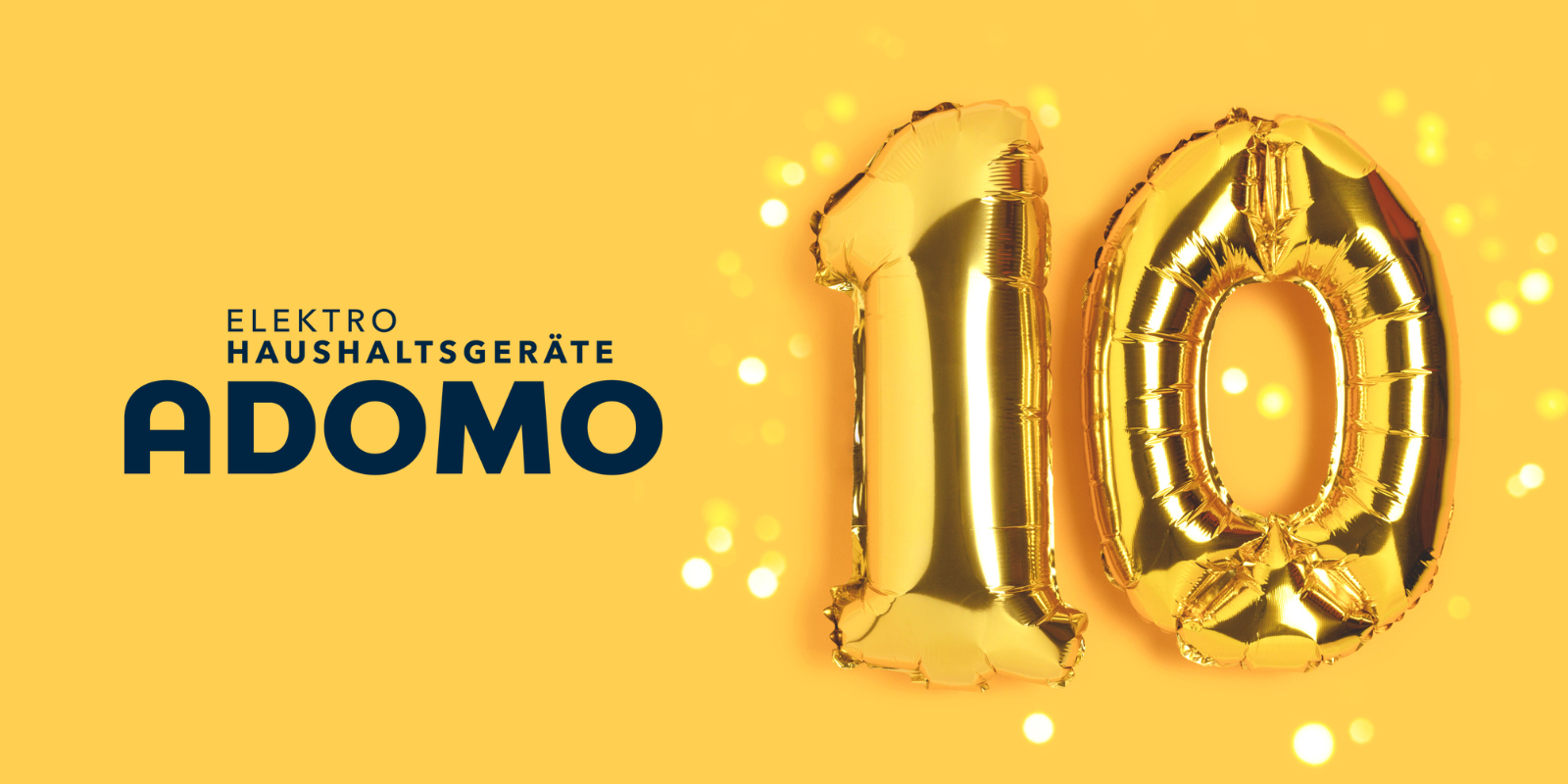 Einladung 10 Jahre ADOMO AG - ADOMO